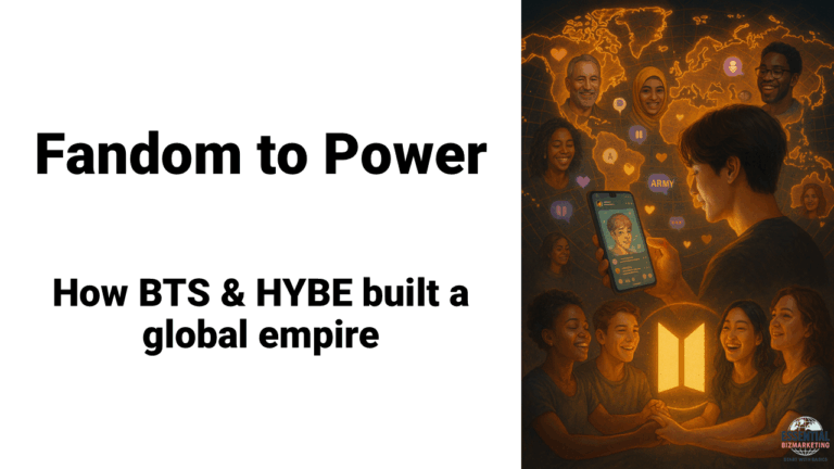 How HYBE Built BTS into a Global Brand: Strategy, Fandom, and Innovation