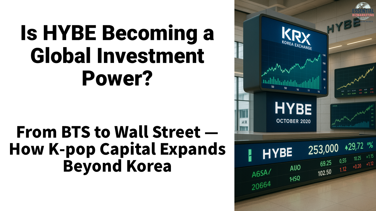 Will HYBE Go Public in the U.S.? Global Expansion of K-pop Investment ...