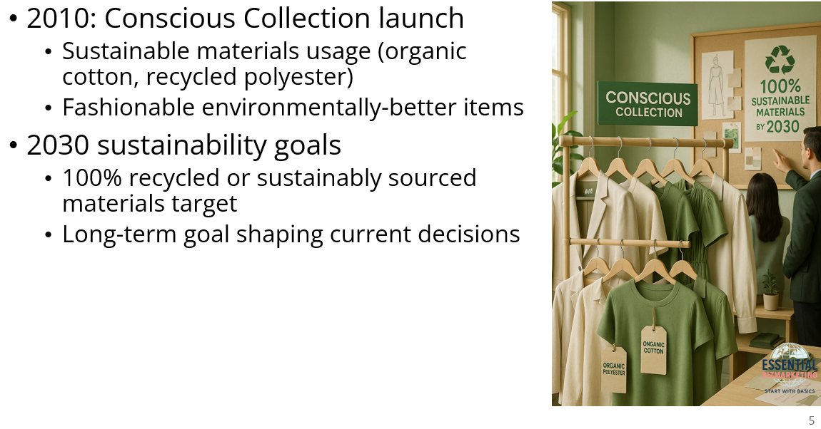 H&M’s Sustainable Fashion Strategy: Balancing Green Goals with ...