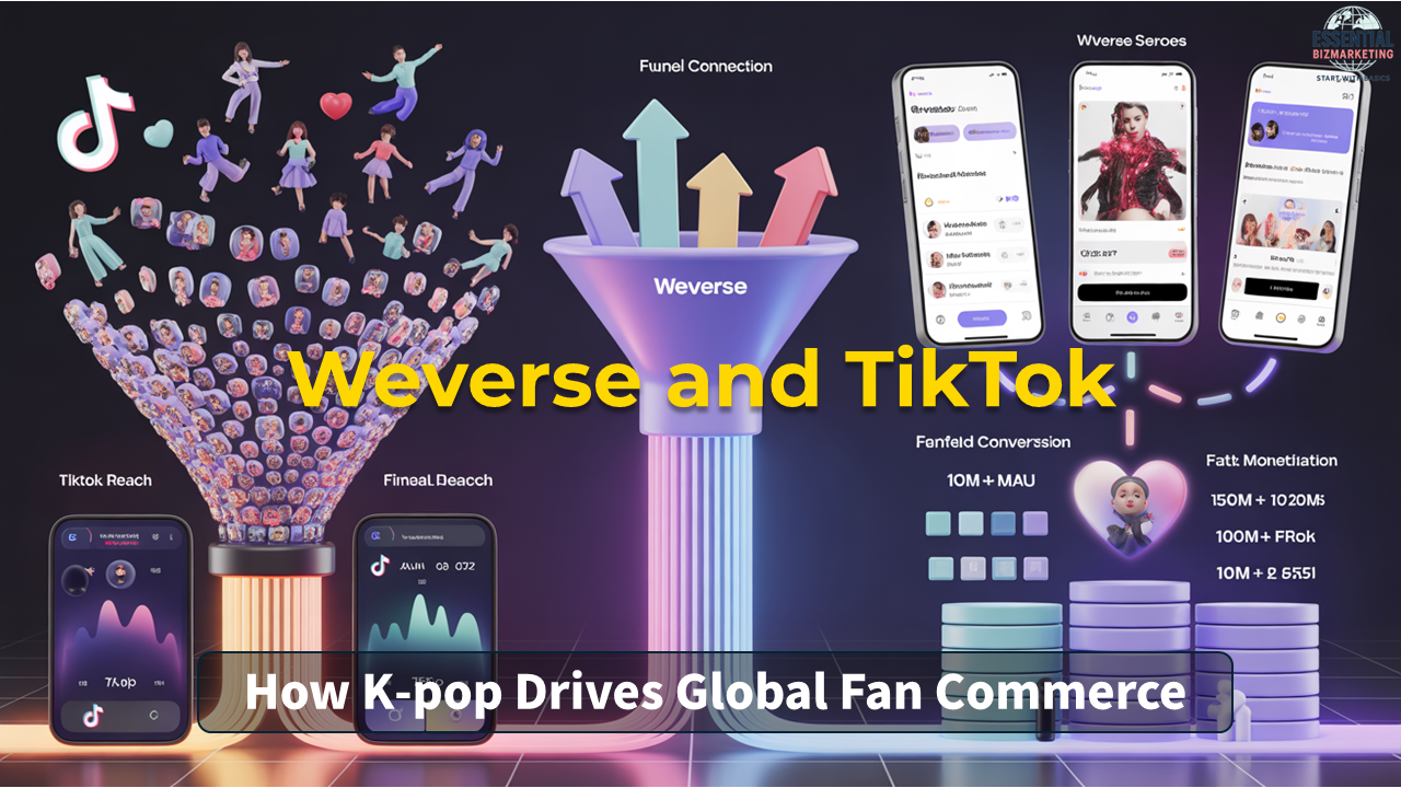 Weverse Shop and TikTok Challenges: How HYBE Turns Virality Into Sales