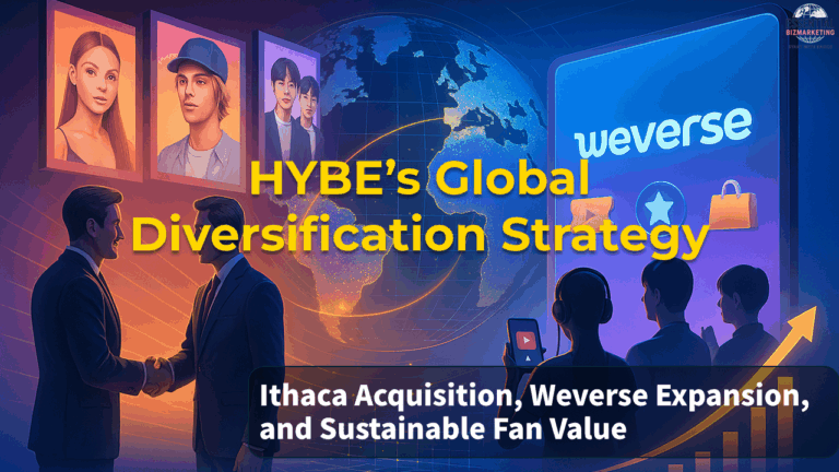 HYBE’s $1B Ithaca Deal and Weverse: A Global Diversification Play
