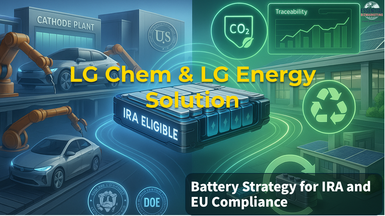 LG Chem & LG Energy Solution: Battery Strategy for IRA and EU Rules