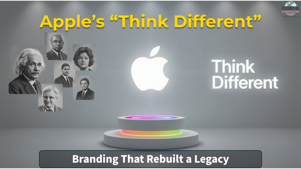 Apple Think Different: How One Campaign Redefined Brand Identity