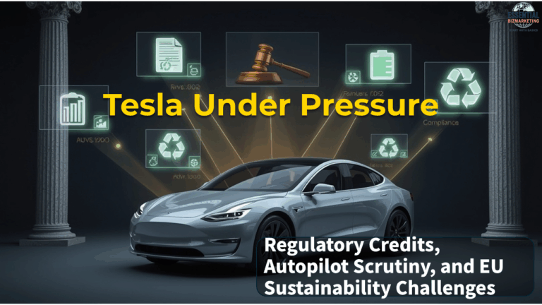 Tesla Under Pressure: Credits, Regulations, and the Future of EV Marketing