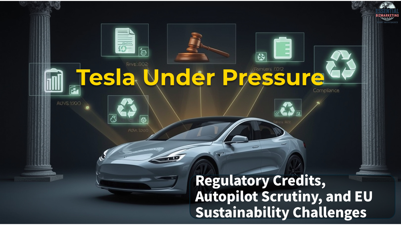 Tesla Under Pressure: Credits, Regulations, and the Future of EV Marketing