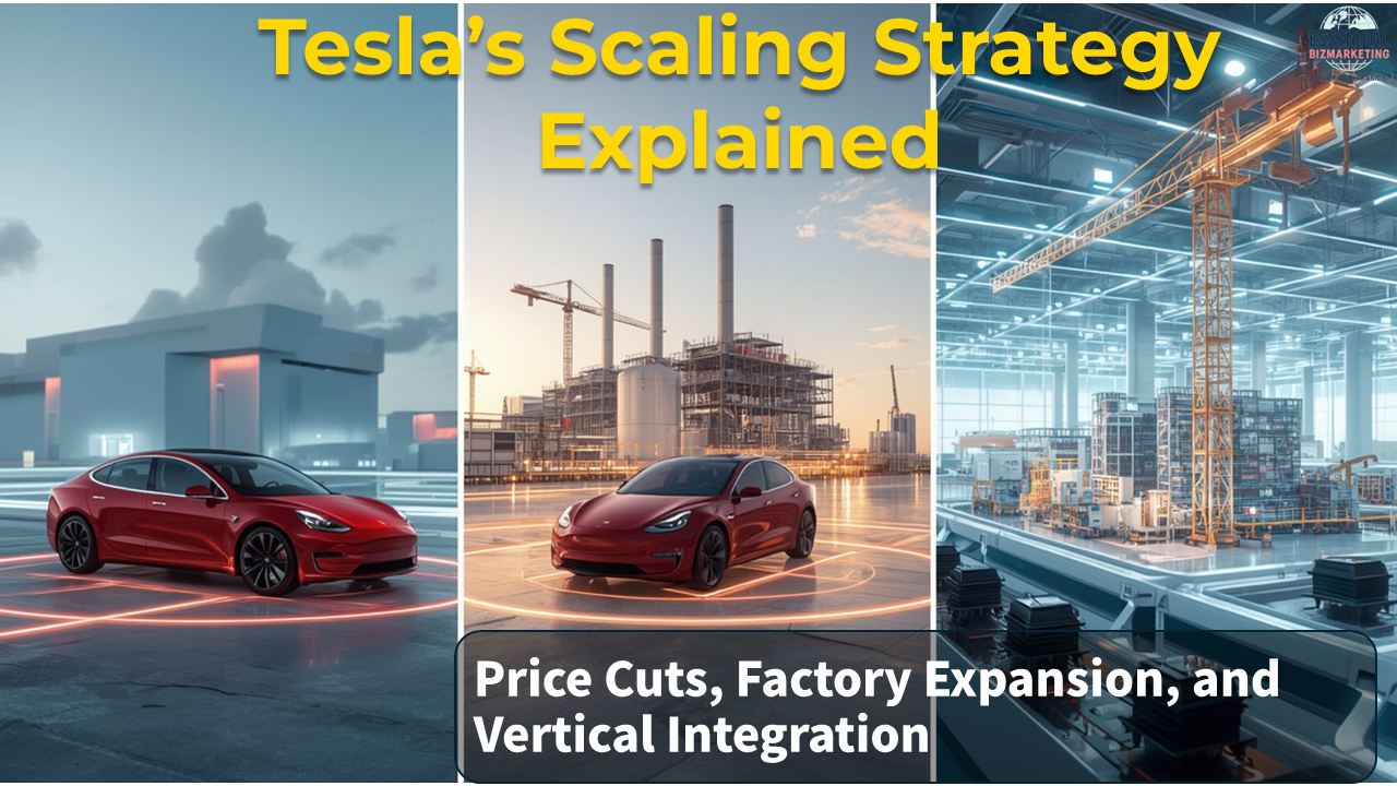 Tesla Scaling Strategy: Price Cuts, Gigafactories, and Vertical Integration