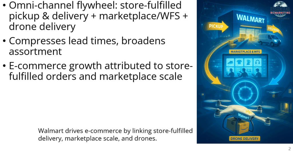 Walmart’s Omni-Channel Strategy: Stores, Marketplace, and Drone Delivery