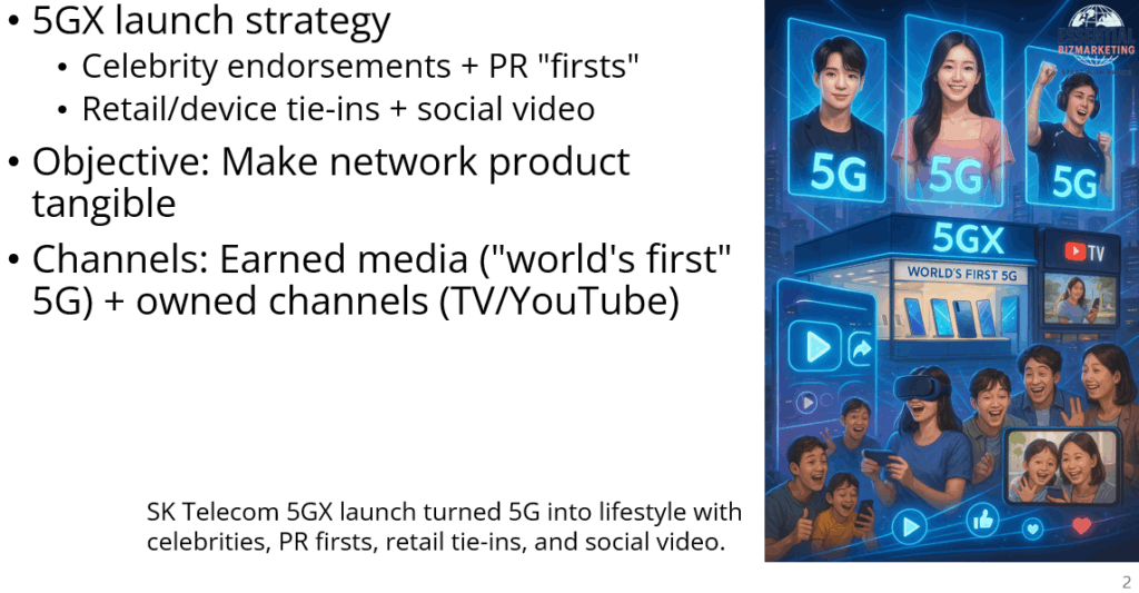 SK Telecom 5GX: How Celebrities and PR Launched 5G’s First Era