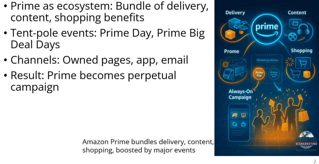 Amazon Prime Marketing: How Tentpoles and Benefits Drive Growth