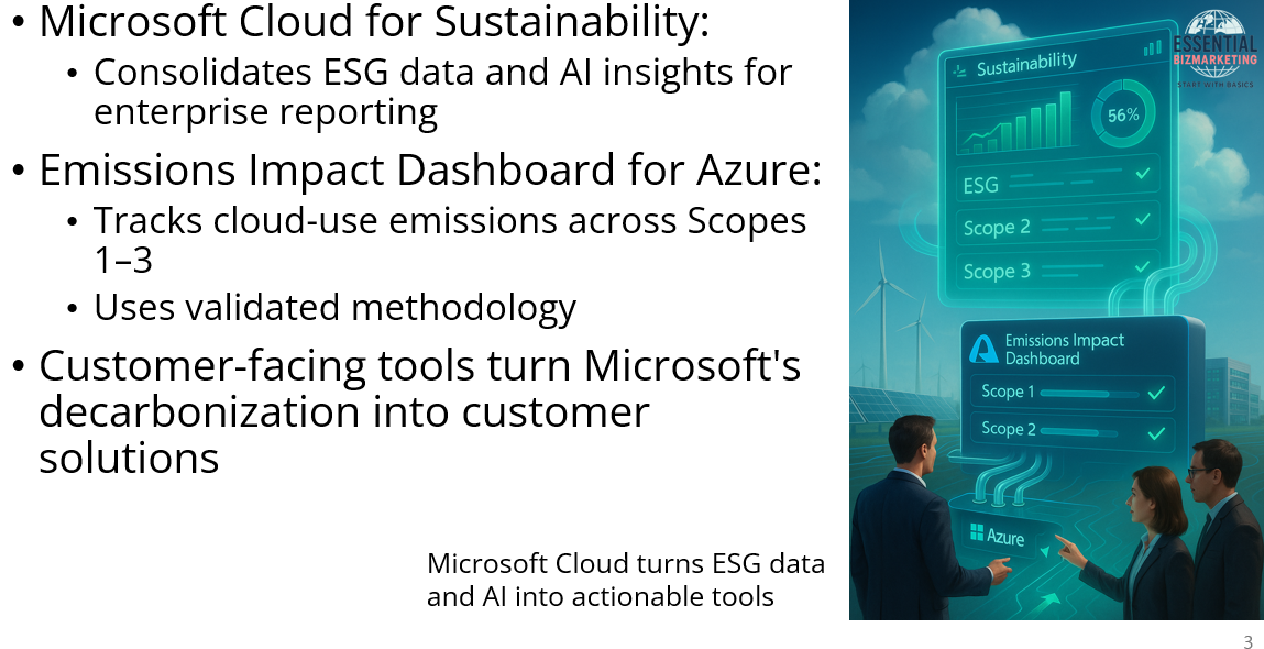 Microsoft AI Cloud & Sustainability: Clean Energy, Tools, and Future Deals