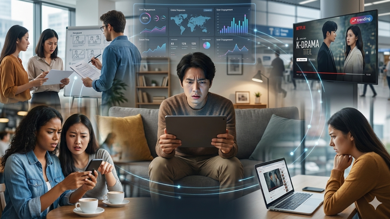 overseas audience data K-drama, Netflix recommendation algorithm K ...