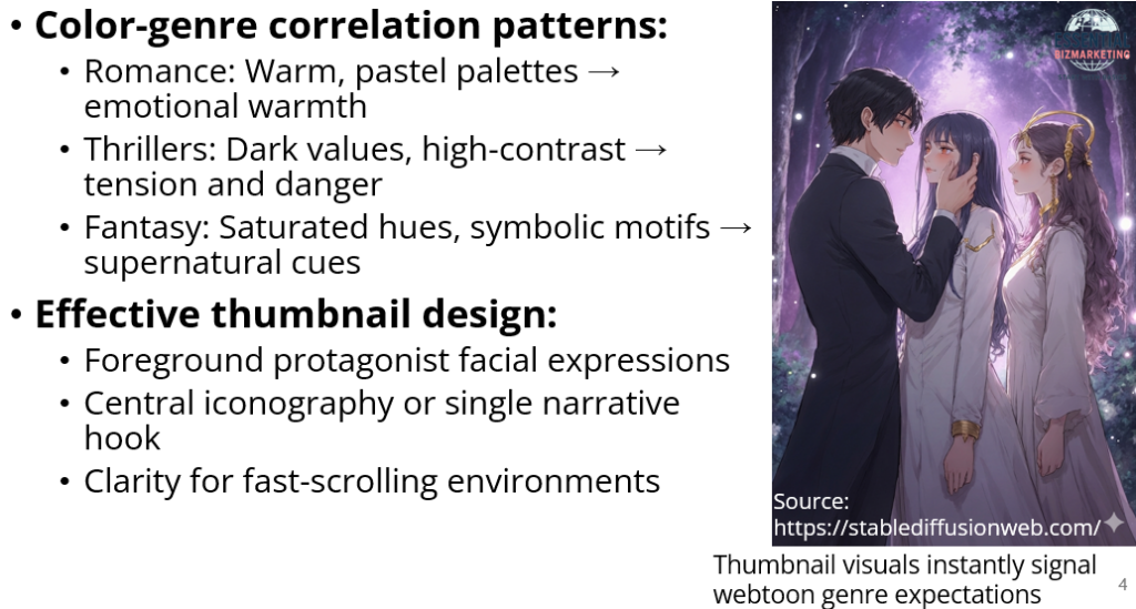 K-Webtoon Thumbnails Explained: How Covers Drive Genre, Clicks, and Brand