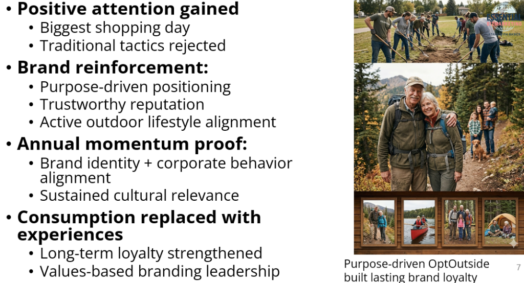 REI #OptOutside Campaign Explained: Branding Beyond Black Friday