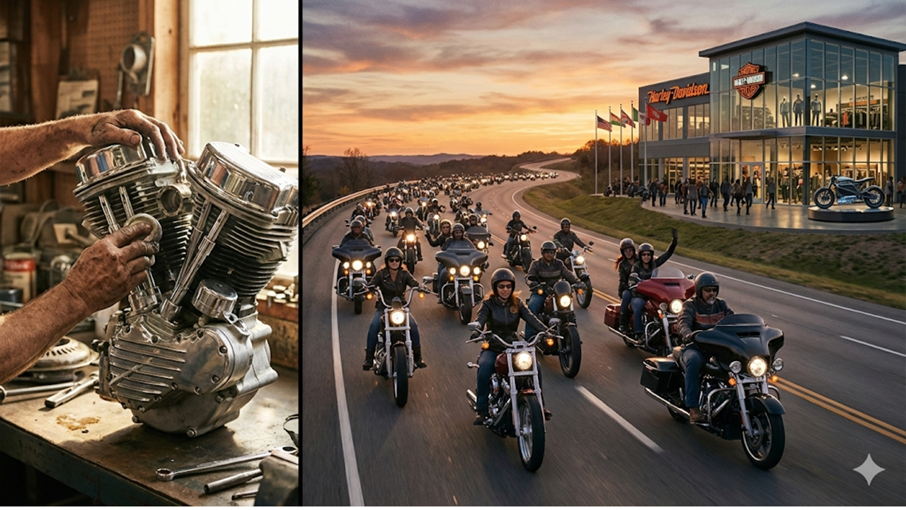 Harley-Davidson Case Study: Brand Revitalization Through Community ...
